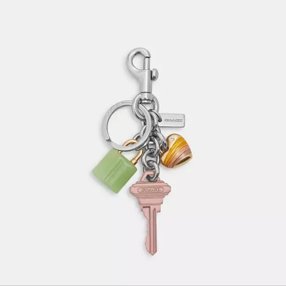Coach | Accessories | Coach Key And Heart Charmkeyring | Poshmark